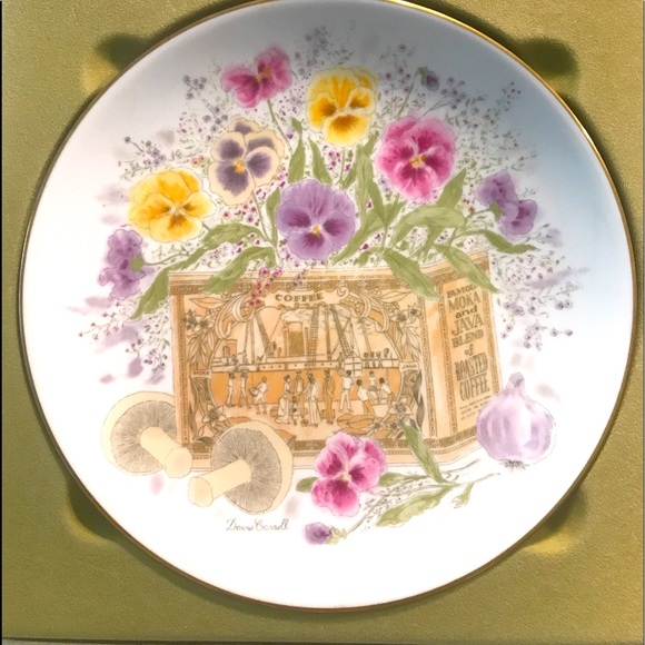 David carroll | Accents | Vintage Davis Carroll Signed Collector Plate ...